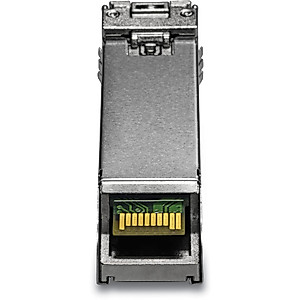 TRENDnet SFP to RJ45 Dual Wavelength Single-Mode LC Module, TEG-MGBS10D3, Must Pair with TEG-MGBS10D5 or a Compatible Module, Up to 10 km (6.2 Miles), Compatible with Standard SFP,Lifetime Protection