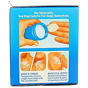 Vicks VapoRub Ointment 6 oz (Pack of 4)