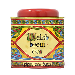 Royal Tara Set Welsh Red Dragon Cup, Welsh Daffodil Mug & Welsh Brew Tea(50 Teabags)