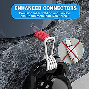 Long USB Type C Charger Cable Fast Charging 6FT, 5Pack Android USB-A to USB-C Fast Phone Charging Cord for Samsung Galaxy S20 S10 S10E S9 S8 Plus Note 10 9 8,Z Flip,LG V50 V40 V30 V20