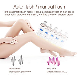 Lescolton IPL Laser Hair Removal Device T009i, Hair Removal for Women Permanent Hair Removal Painless Hair Remover Home Use for Body Face and Bikini