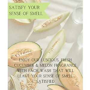 Baylis & Harding Hand Wash, Cucumber & Melon Scent, Luxury Hand Wash, Cruelty Free, Paraben Free, Vegan, Made in the UK, 3 Pack