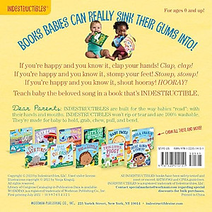 Indestructibles: Happy and You Know It!: Chew Proof · Rip Proof · Nontoxic · 100% Washable (Book for Babies, Newborn Books, Safe to Chew)