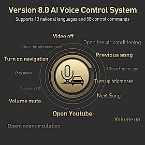 YULU E10 Car Radio Stereo for Ford Explorer 2013 to 2019 Android 10.0 T-Style Head Unit Navigation 12.1 Inch IPS Touchscreen Build in Wireless Carplay Bluetooth WiFi Support DSP Sirius