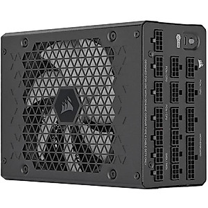 Corsair HX1500i Fully Modular Ultra-Low Noise ATX Digital Power Supply (Three EPS12V Connectors, 140mm Fluid Dynamic Bearing Fan, Zero RPM Mode, 80 Plus Platinum Efficiency) Black