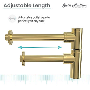 Swiss Madison Well Made Forever SM-BT01G, Gold