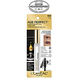 L'Oreal Paris Age Perfect Lash Magnifying Mascara, Black, 0.28 Ounces