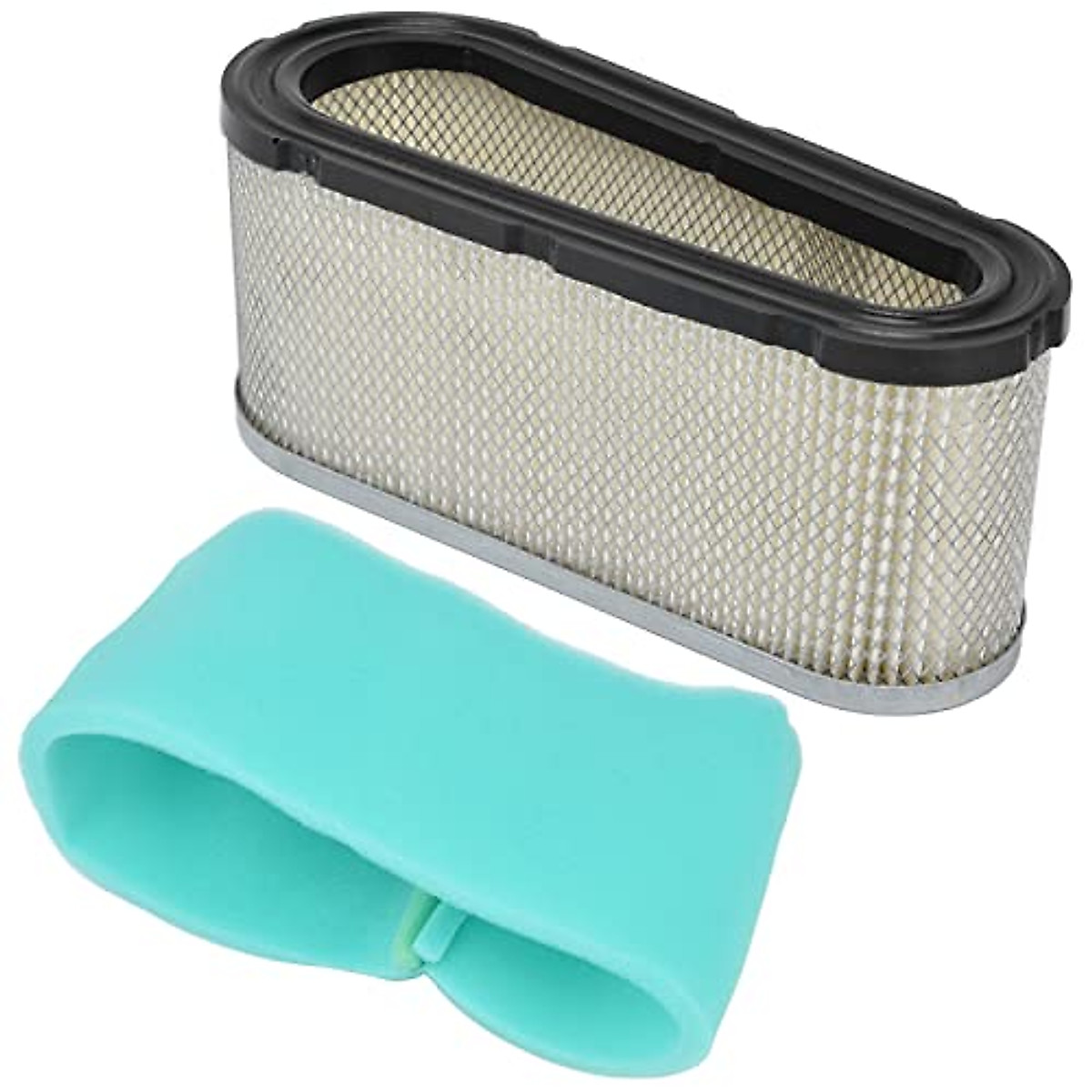 Lawn Mower Air Filter, Air Filter Replacement Garden Lawn Mower Filter Accessories for 496894S 496894 493909 4139 5053B 5053D 5053H 5053K (air filter)