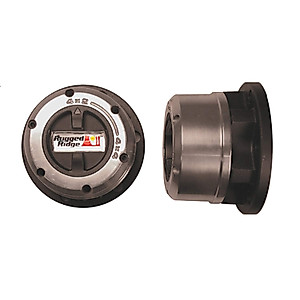 Alloy USA 15001.43 Axle Locking Hub Kit, Manual; 87-92 Dodge Raider/Mitsubishi Montero , Gray