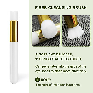 Lash Shampoo 100ml Tea Tree Eyelash Extension Cleanser Lash Foaming Cleanser For Lash Extensions With Lash Shampoo Brush Paraben & Sulfate Free Eyelash Shampoo For Lash Extensions Salon & Self Use