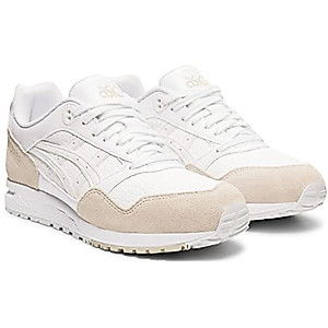 ASICS Women's GELSaga Sportstyle Shoes, 9.5, White/White