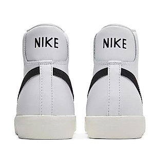 Nike Men's Basketball Shoes , White Black , 9 US