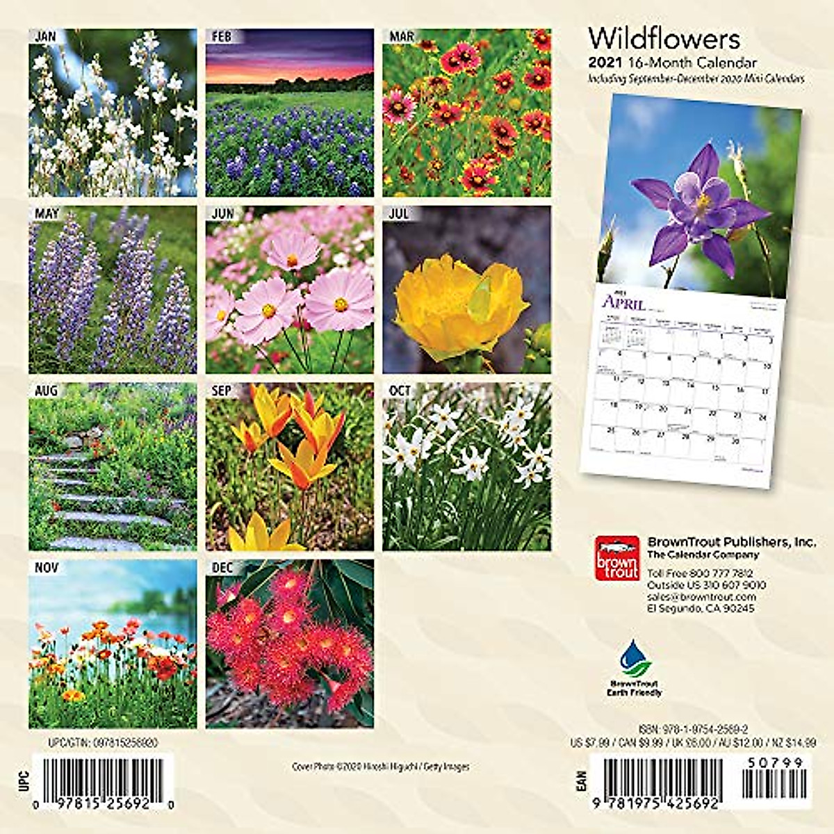 Wildflowers 2021 Calendar