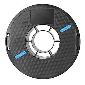 3D Printer Roll Filament, Smokeless Plastic Shell 1kg Spool 1.75mm PLA Print Filament High Accuracy for Industrial Devices(Sky Blue)