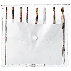 KNITPRO Symfonie Crochet Hook Set Tunisian, Multi-Color