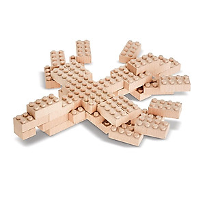 Eco-Bricks 3 in 1 Builds Bird - Earth-Friendly Kids Building Blocks - Create 3 Different Birds - Cockatiel, Toucan, Macawi