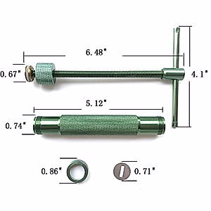 HEVERP Stainless Steel Clay Extruder Sugar Paste Extruder Cake Fondant Decorating Tool Set