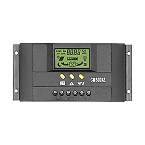 CM3024Z PWM Solar Controller LCD Display Solar Panel Intelligent Regulator 12V 24V(20A)