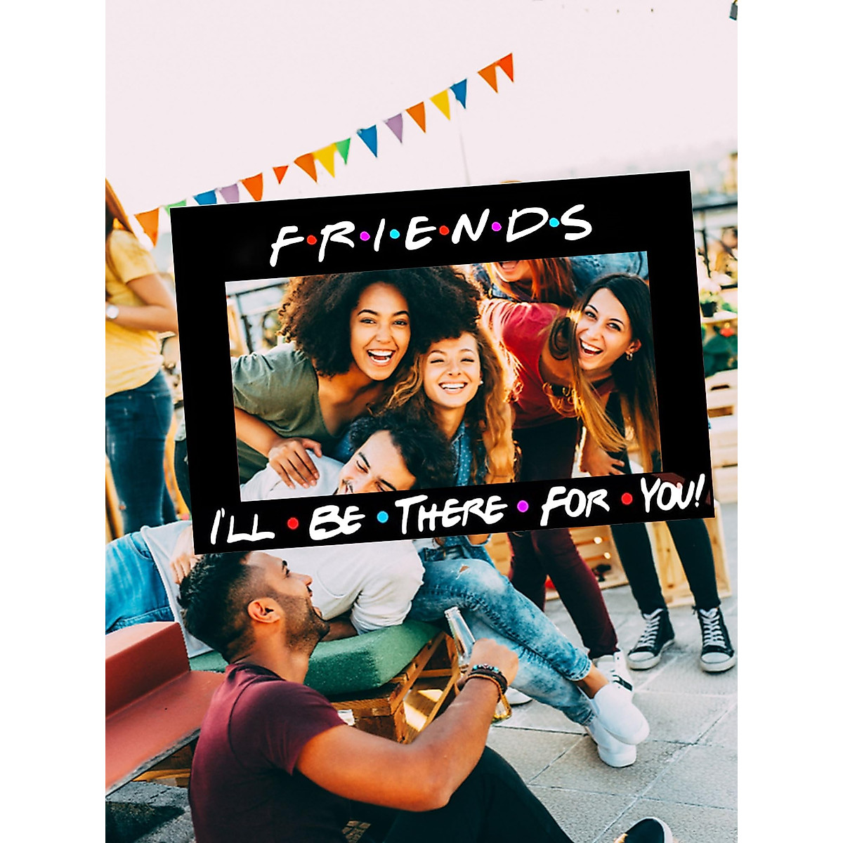 Friend Themed Photo Booth Props Friend Show Birthday Party Supplies Graduation Bridal Shower Bachelorette Party Decorations