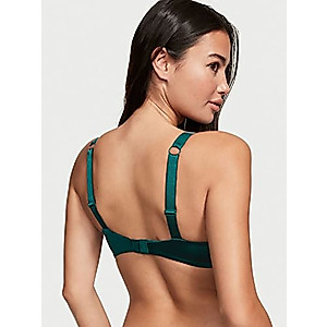 Victoria's Secret Very Sexy Shine Strap Push-Up Bra, Deepest Green Smooth, 34B