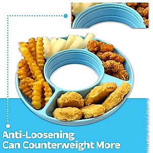 Snack Bowl For stanley Cup Accessories，For stanley 40 oz tumbler with handle，simple modern 40 oz tumbler Accessories，Snack Bowl Combo (blue)