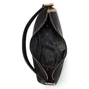 Kate Spade Weston Leather Shoulder Crossbody Bag Purse Handbag (Black)