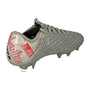 Nike Legend 8 Elite Mens Football Boots CW0518 Soccer Cleats (UK 7 US 8 EU 41, Metallic Bomber Grey Black 906)
