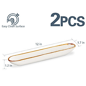 ONEMORE Chip and Dip Serving Set, Olive Tray Bundle