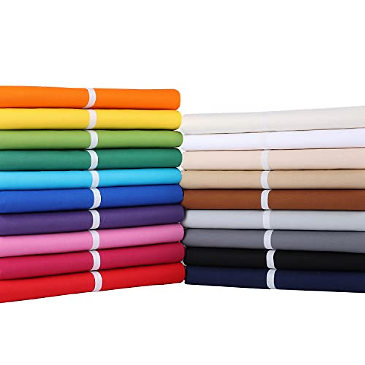 Craftido-19 Options-100% Cotton Fabric by The Yard in Solid Color 44”Wide by 3yd (9 ft) -Medium Weight 5.2 oz-for Quilting, Sewing, Crafts, Binding, Backing and Lining - Black