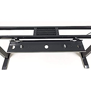 ApexDesk AX7133GRY Elite Pro Series Electric Height Adjustable Standing Desk (71", Grey Top/Black Frame)