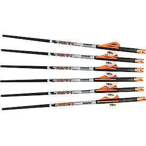 Ravin Crossbows 12-Pack of 400 Grain Carbon Arrows (R139), for use with any Ravin Crossbow