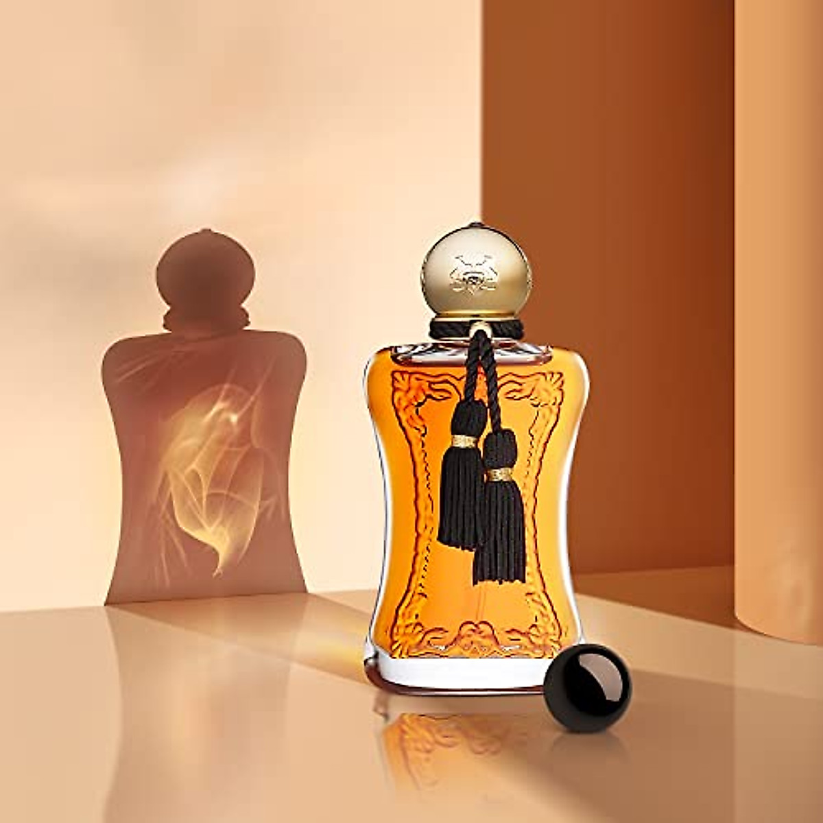 PARFUMS DE MARLY - Safanad - 2.5 Fl Oz - Parfum For Women - Top notes Orange, Pear, Petitgrain Essence - Heart notes Ylang-Ylang, Orange Blossom, Jasmine Sambac Absolute - Base notes Amber - 75ml