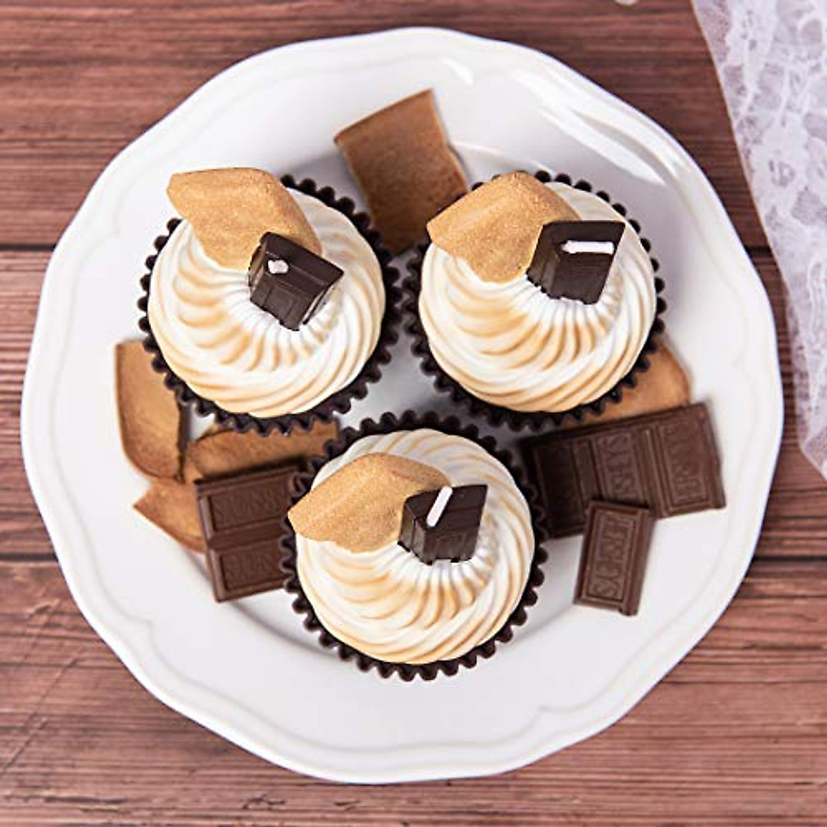 Toasted Marshmallow French Vanilla Scented Candle for Birthday Party Baby Shower and Wedding Favor