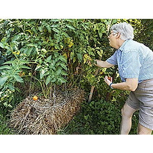 BaleBuster4 Starter Kit Includes Straw Bale Gardens Complete Book with Instructions for Step-by-Step Garden Set up.