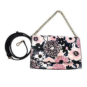 Kate Spade New York Carson Convertible Crossbody in Dahlia Floral Printed Pink Multi