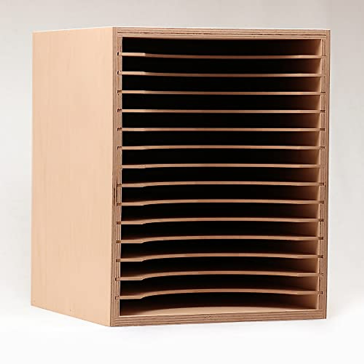 Stamp-n-Storage Paper Holder for 8.5x11 - 15 Slot (for IKEA Will fit Kallax Shelving), 8.5x11 for IKEA - 15 Slot