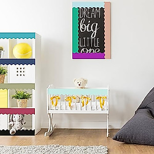 288 Feet Colorful Bulletin Board Borders Scalloped Classroom Borders Colorful Die Cut Border Trim Classroom Decorations for Bulletin Boards Chalkboard Wall Locker Office Back to School Decor,24 Colors