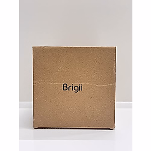 Brigii Desk&Clip Fan, Small Fan 14H Long Battery Life, Battery Level Display, 5 INCH Travel Fan, 4-Speed, Type-C Rechargeable-PF01(White)