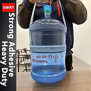 SWRT 2-Pack Silver Heavy Duty Duct Tape Strong Adhesive, 2Inch 180ft/60yd Duct Tape Heavy Duty Waterproof All Weather Gray Duct Tape No Residue Sealing & Patching for Indoor&Outdoor Repair