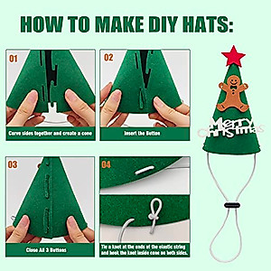 IDOLPET Dog Christmas Outfit Bandanas Hat Classic Plaid Pet Dog Christmas New Year Holiday Bandana Scarf Triangle Bibs Kerchief Costume Accessories for Small Medium Large Dogs Cats Pets (Red)…