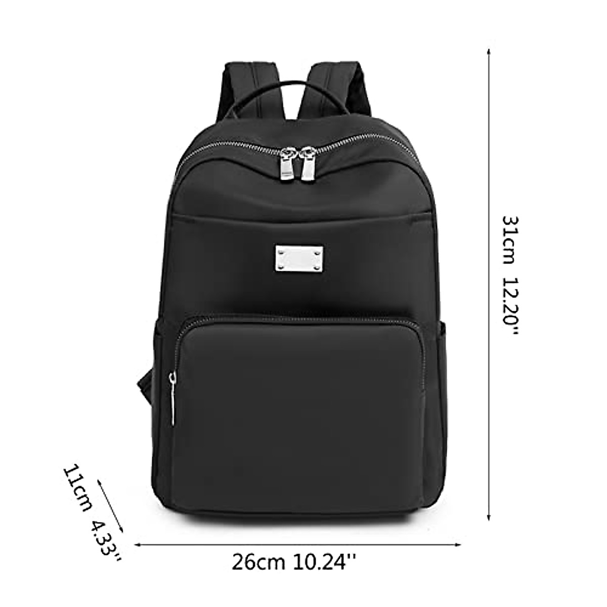 wlczzyn Backpack for Women Bookbag Classic Backpack for High School College Students Aesthetic Backpack for Teen Girls Women