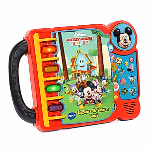 VTech Disney Junior Mickey Mouse Funhouse Explore and Learn Book