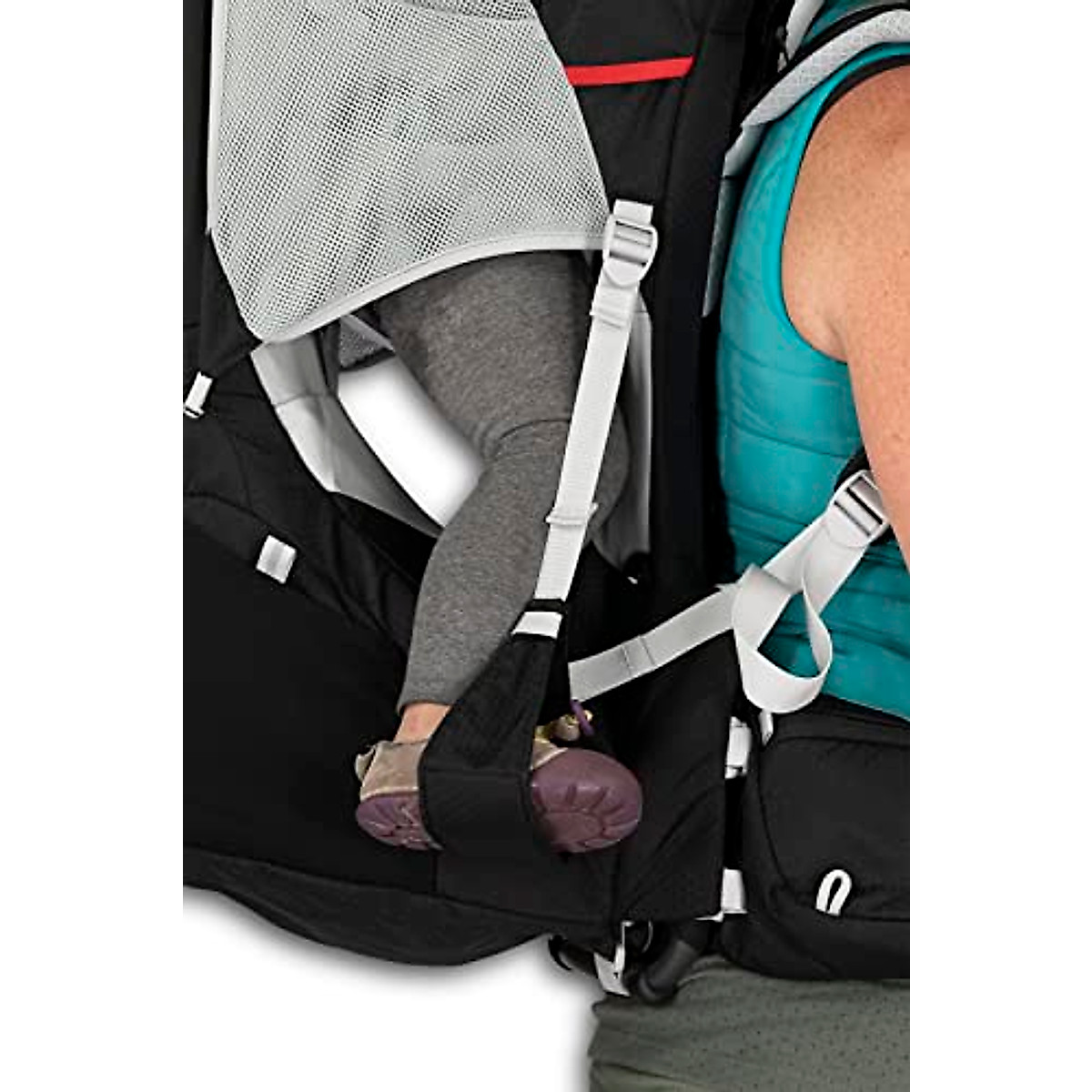 Osprey Poco Plus Child Carrier and Backpack for Travel, Starry Black