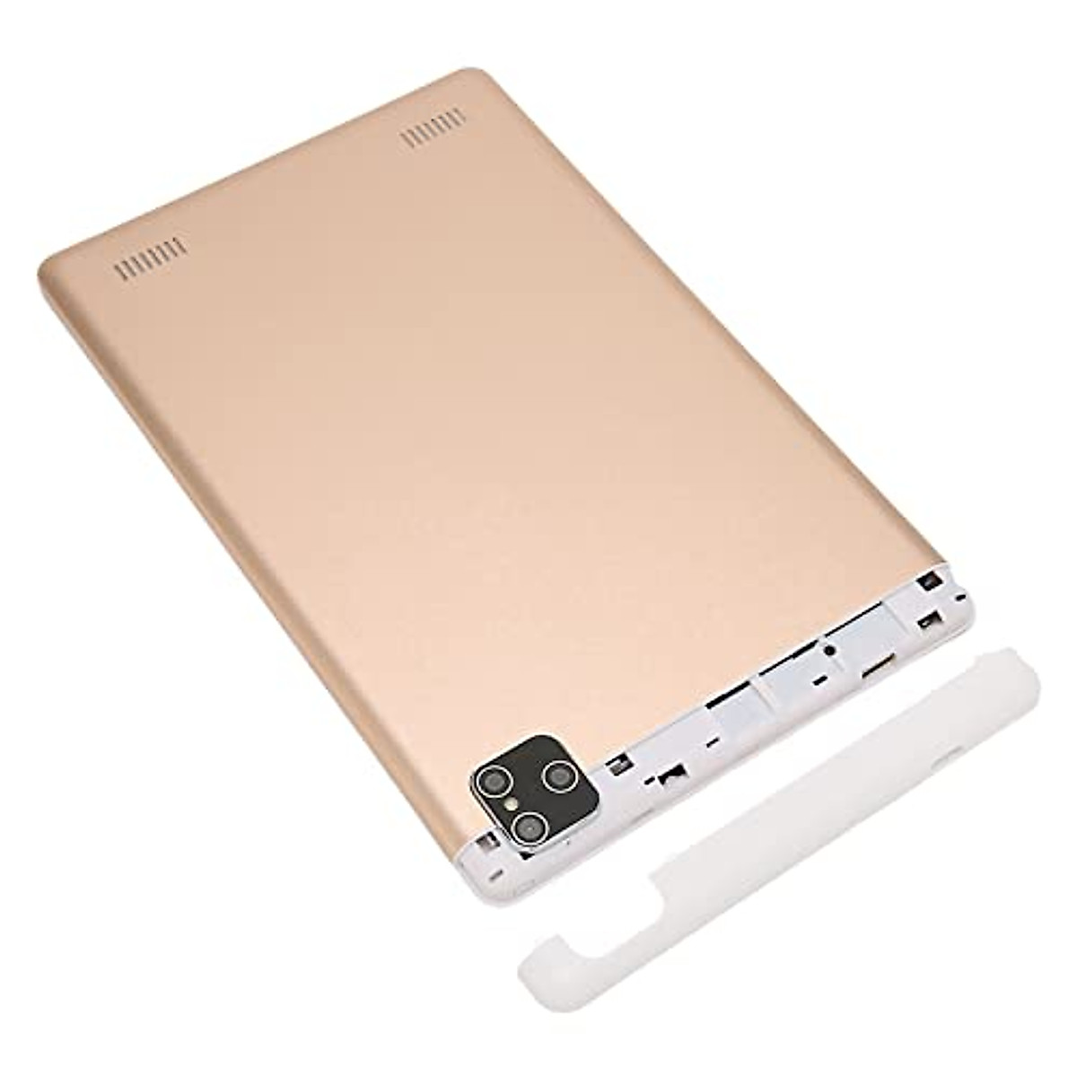 DAUERHAFT HD Tablet, 1960x1080 IPS HD Touch Screen Tablet PC 178° Wide Viewing Angle Dual Cards Dual Standby with Metal Shell for 11 for Gaming for Video(#1)