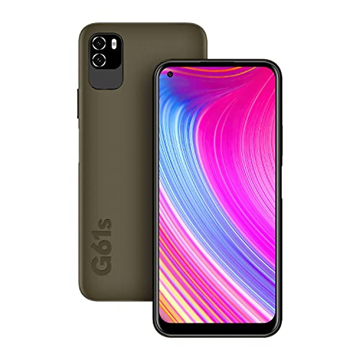 BLU G61S | 2023 | 3-Day Battery | Unlocked| 6.5” HD+ Display | US Warranty| 64/4GB | (Bronze)