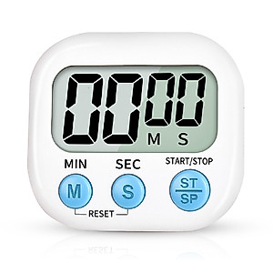 VDKIDKT Digital Kitchen Timer for Cooking, Multi-Function Electronic Timer, Big Digits Loud Alarm Strong Magnetic Backing, Classroom Timers for Teachers