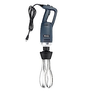 Restaurantware Hi Tek Stainless Steel Whisk - Fits Variable Speed Immersion Blender - 10" - 1 count box,Silver