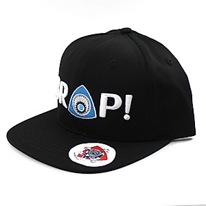 BRAP! Baseball Cap - Flat Brim Black Hat for Wankel Rotary Fans