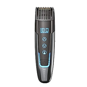 Remington MB4700 Smart Beard Trimmer with Memory Settings and Digital Touch Screen, Rechargeable for Cordless Use