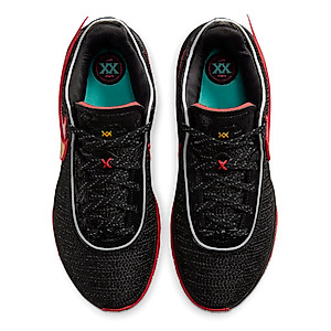 Nike Lebron XX (Big Kid) Black/Black/University Red 5 Big Kid M